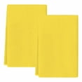 Dish Towels, Bright Yellow Absorbent Kitchen Towels 2 PCS, Solid Color ...