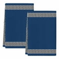 Dish Towels, Geometric Greek Key Design Absorbent Kitchen Towels 2 PCS ...