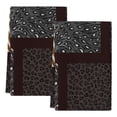 Dish Towels, Leopard Zebra Print Absorbent Kitchen Towels 2 PCS, Animal ...