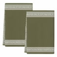 Dish Towels, Olive Green Key Design Absorbent Kitchen Towels 2 PCS ...