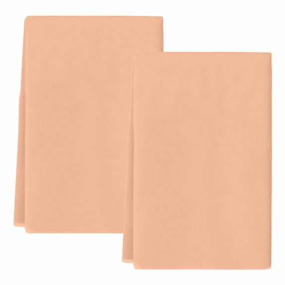 Dish Towels, Peach Fuzz Pink Absorbent Kitchen Towels 2 PCS, Solid ...