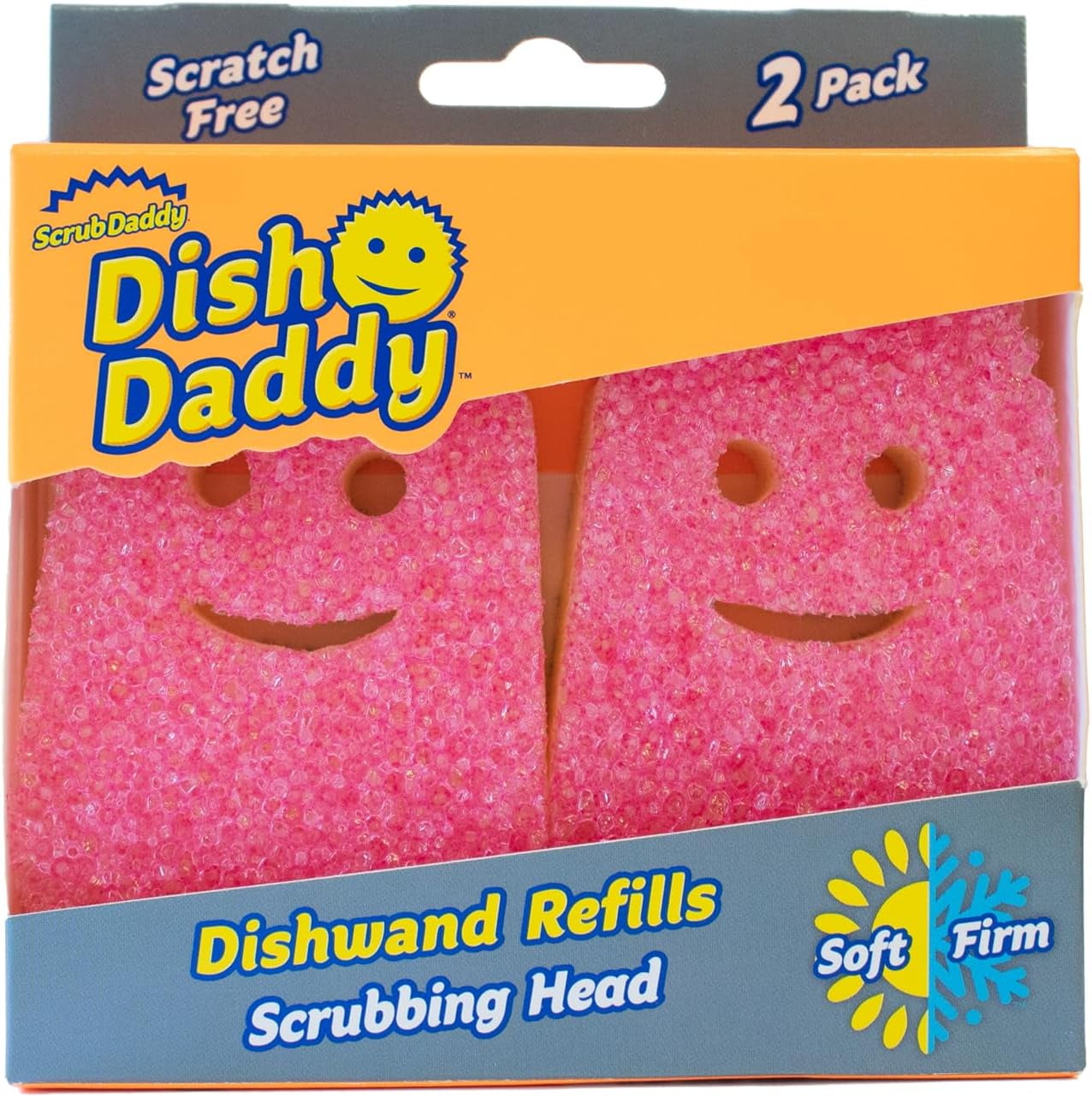 Dish Wand Scrubbing Brush Replacement Heads, Soap Dispensing Brushes ...