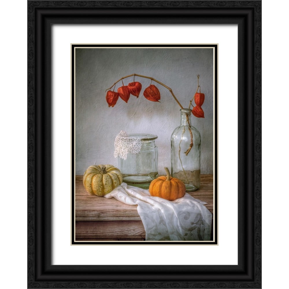 Disher, Mandy 14x18 Black Ornate Wood Framed with Double Matting Museum ...