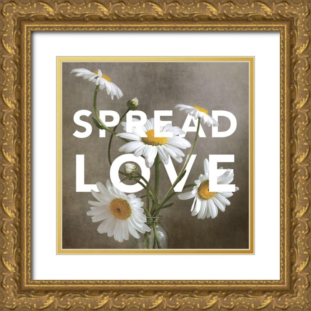 Disher, Mandy 26x26 Gold Ornate Wood Framed with Double Matting Museum ...