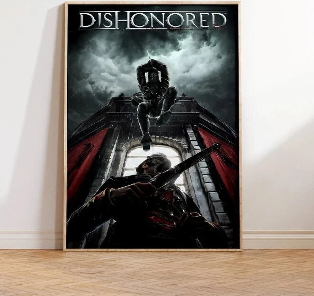 Dishonored Video Game Poster, Stealth Action Adventure Art Print 2 NO ...