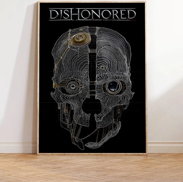 Dishonored Video Game Poster, Stealth Action Adventure Art Print 7 NO ...