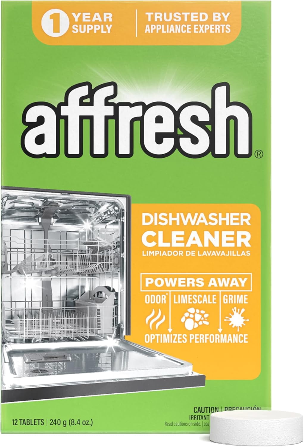 Dishwasher Cleaner, Helps Power Away Odor Causing Bacteria, Limescale ...