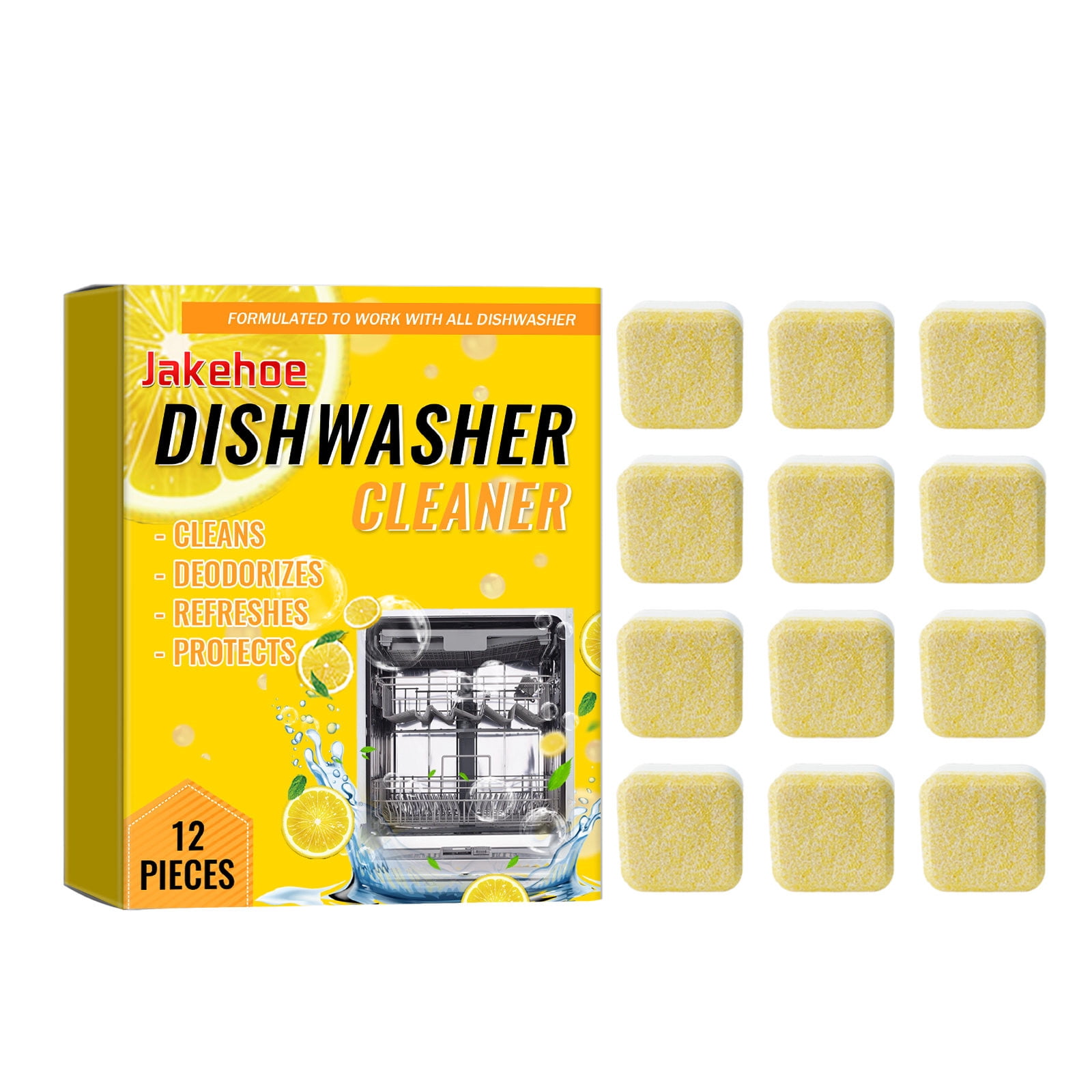 Dishwasher Cleaning Pads Deals! ESULOMP Dishwasher Cleaning Sheet ...