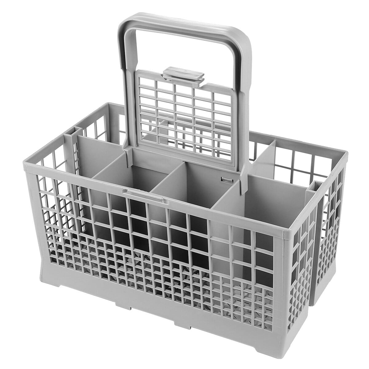 Dishwasher Cutlery Silverware Basket Holder-Gray - Walmart.com