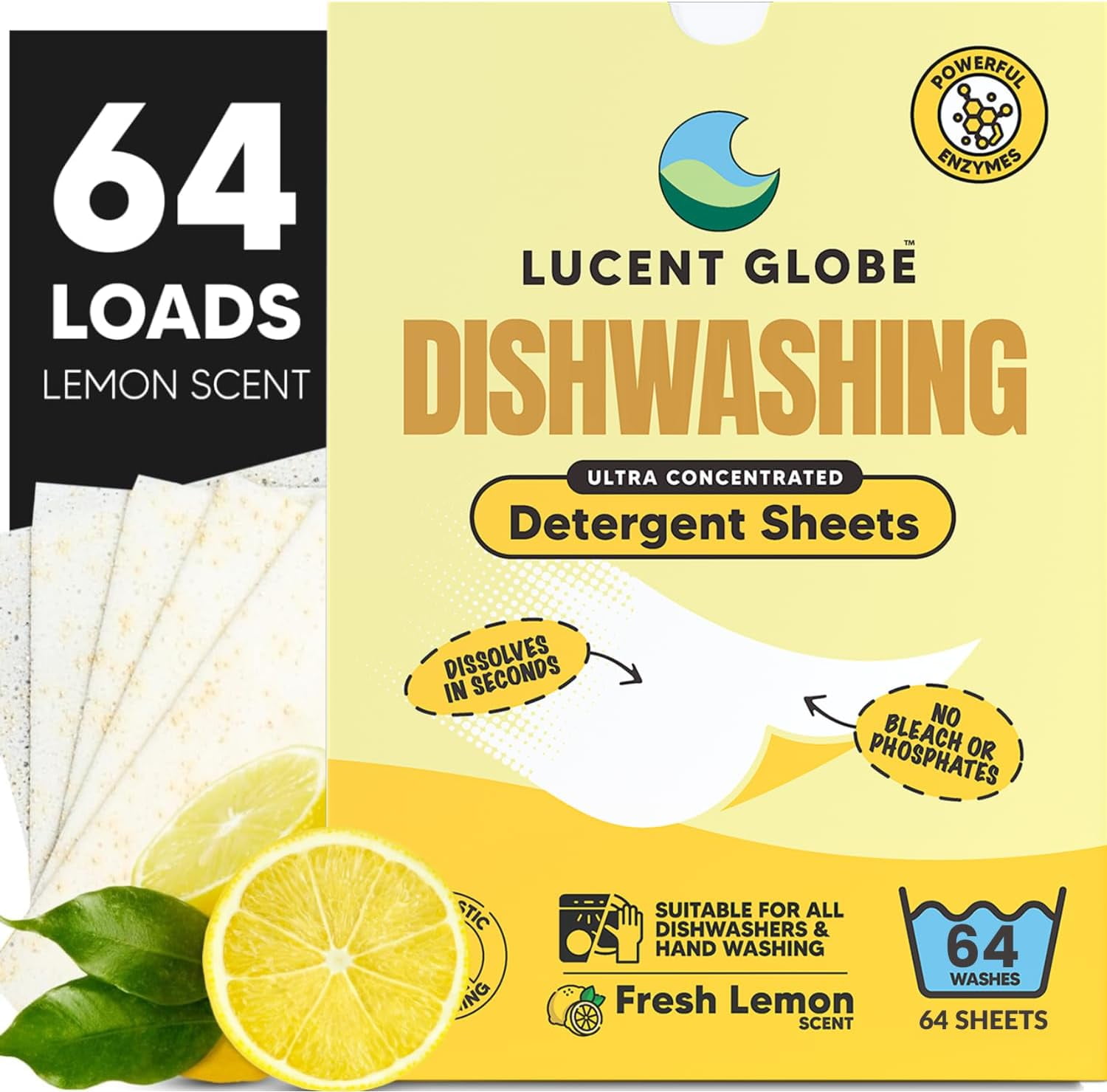 Dishwasher Dishwashing Detergent Sheets, Dish Soap & Dishwashing ...