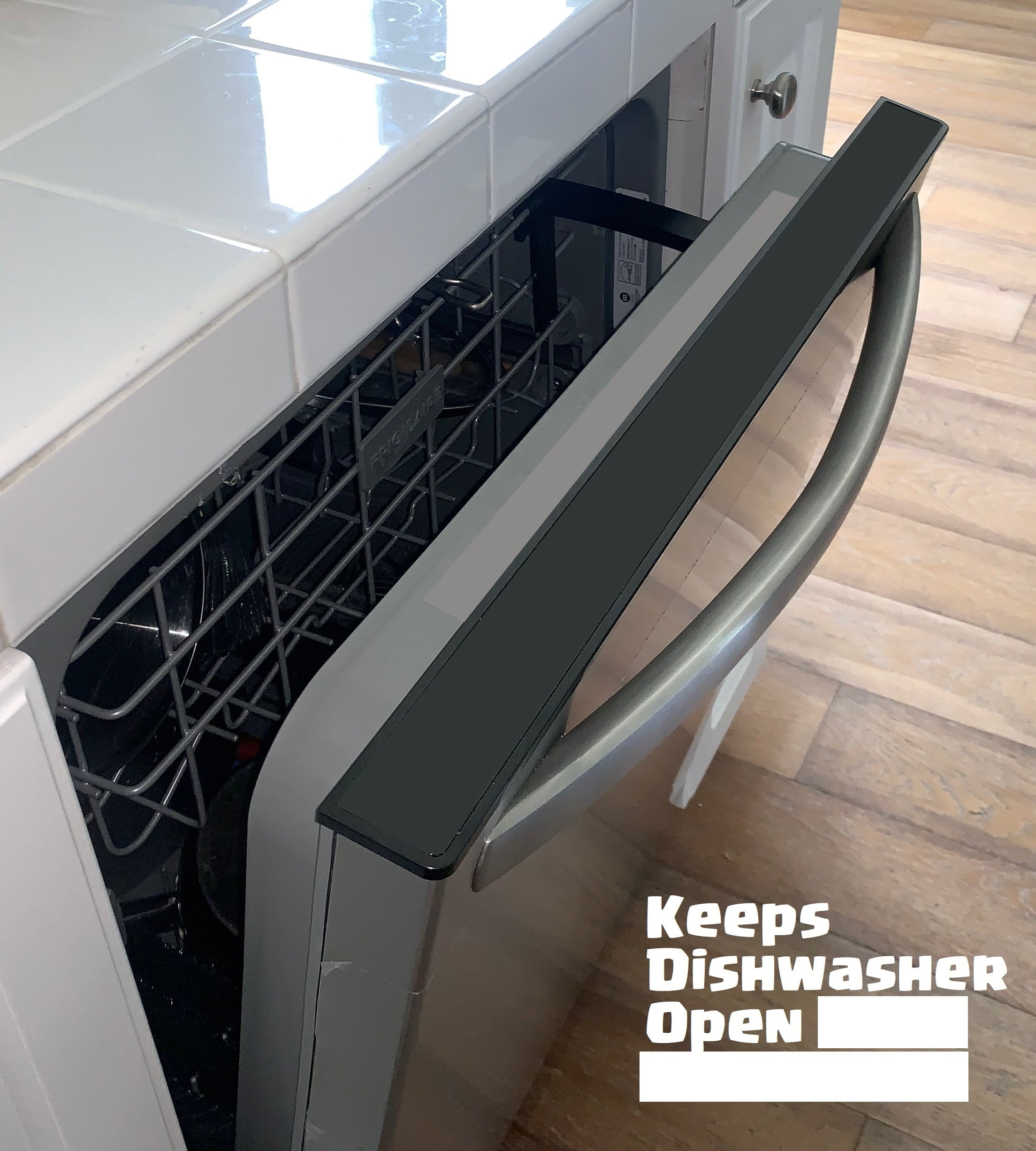 IQ Labs Dishwasher Door Prop Opener, Prevents Door from Fully Closing ...