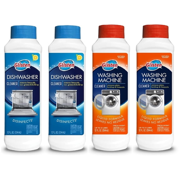 Dishwasher Magic Machine Cleaner and Disinfectant 2-Pack and Washer ...