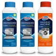 Dishwasher Magic Machine Cleaner and Disinfectant 2-Pack and Washer Magic Washing Machine ...
