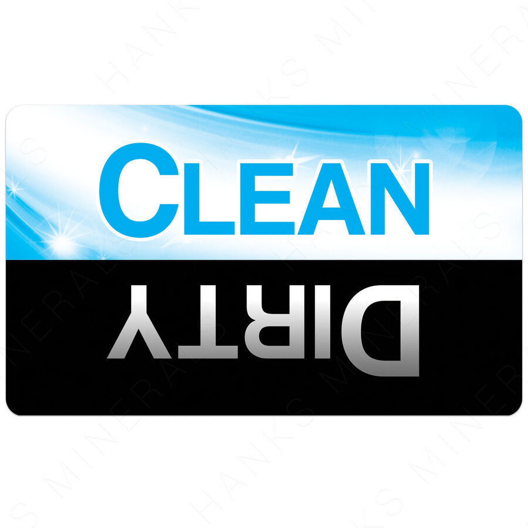Dishwasher Magnet Clean Dirty Sign Dishes Kitchen Flip Turn - Walmart.com