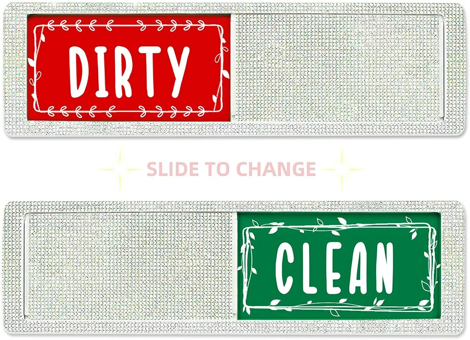 Dishwasher Magnet Clean/Dirty Sign Indicator – Exclusive Luxury Scratch ...