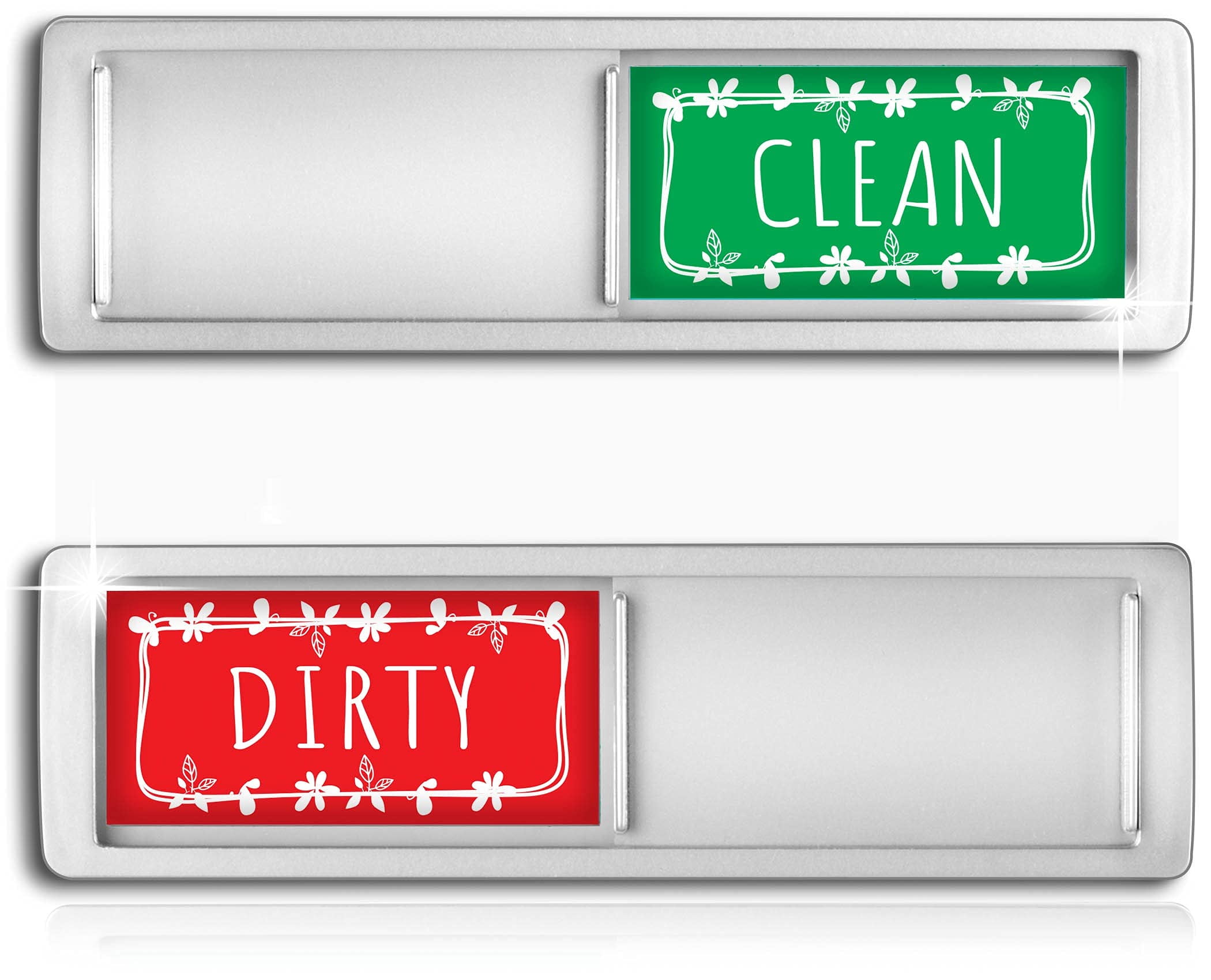 Dishwasher Magnet Clean Dirty Sign, Stylish Dirty Clean Dishwasher ...