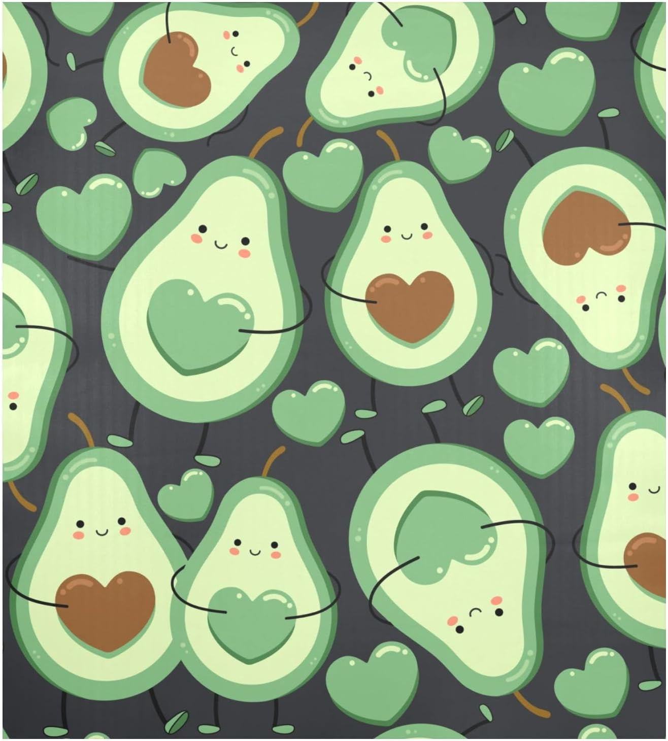 Dishwasher Magnet Cover Avocado Hearts Kitchen Dishwasher Cover Sticker ...
