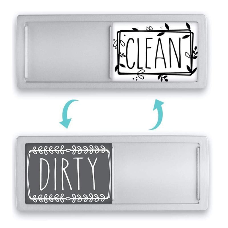 Dishwasher Magnets Clean Dirty Sign Magnet Dishwasher Magnetic Sticker ...