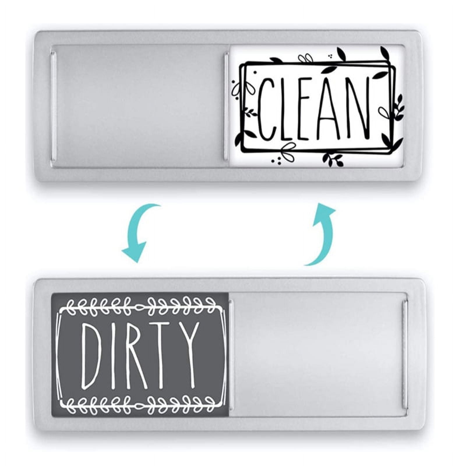 Dishwasher Magnets Clean Dirty Sign Magnet Dishwasher Magnetic Sticker ...