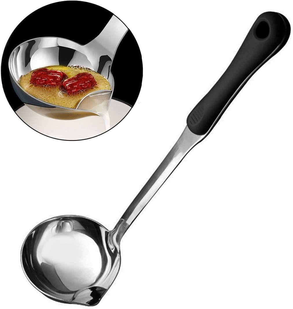Dishwasher Safe Soup Ladle, Multipurpose Design Stainless Steel Ladle ...
