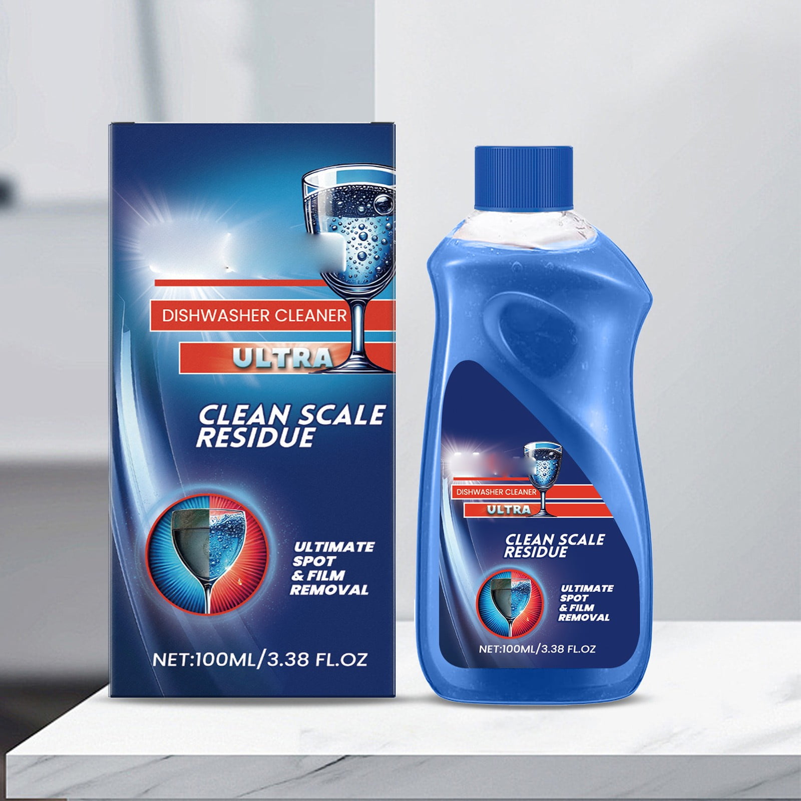 Dishwasher Sanitizer, Powerful Degreaser, 100ml Concentrate, for ...