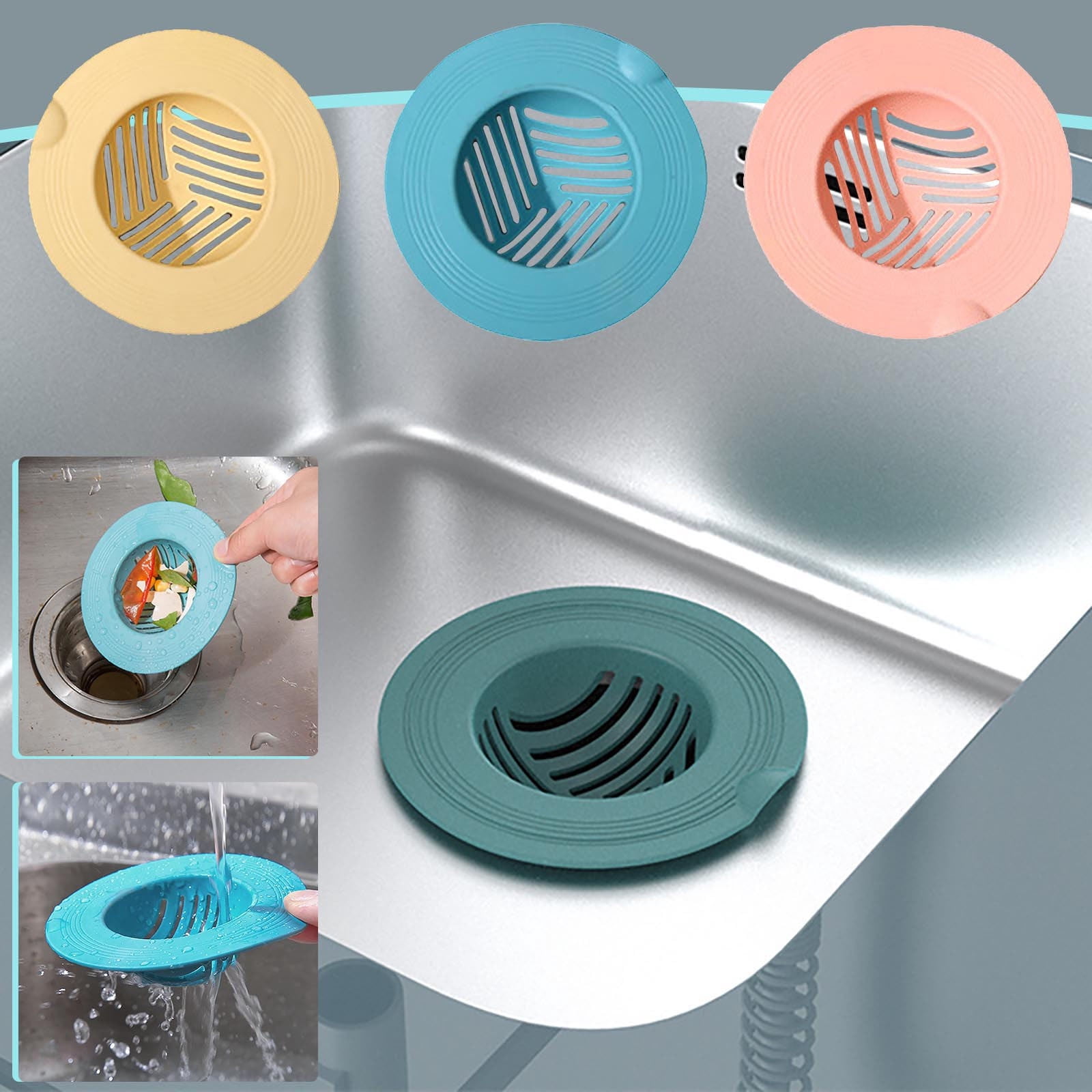 Dishwasher Sink Filter Mesh Bag 11cm Anti Clogging Hair Catcher for ...