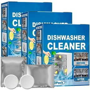 Active Dishwasher Cleaner Tablets, Removes Hard Water, Limescale ...