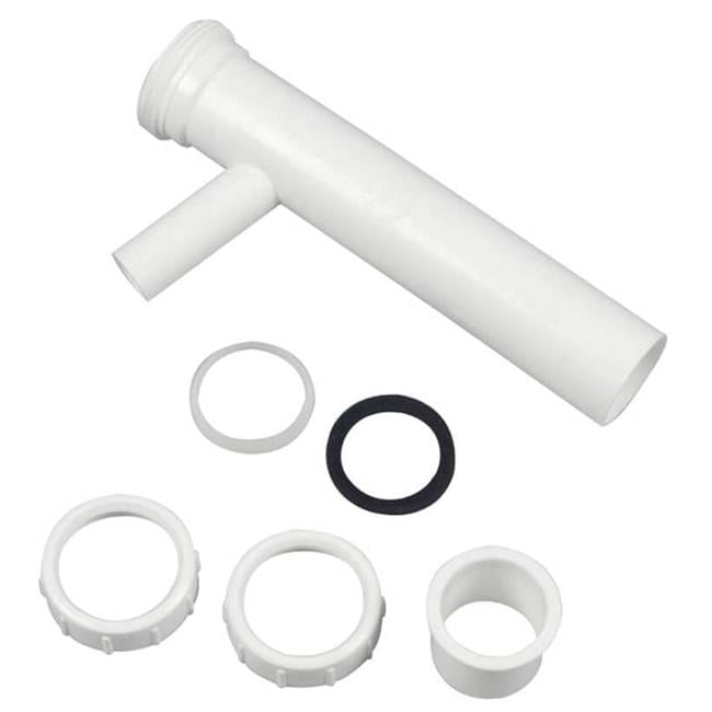 Dishwasher Tailpiece, 1.5 in., Plastic for Use with Slip Joint Tubes ...
