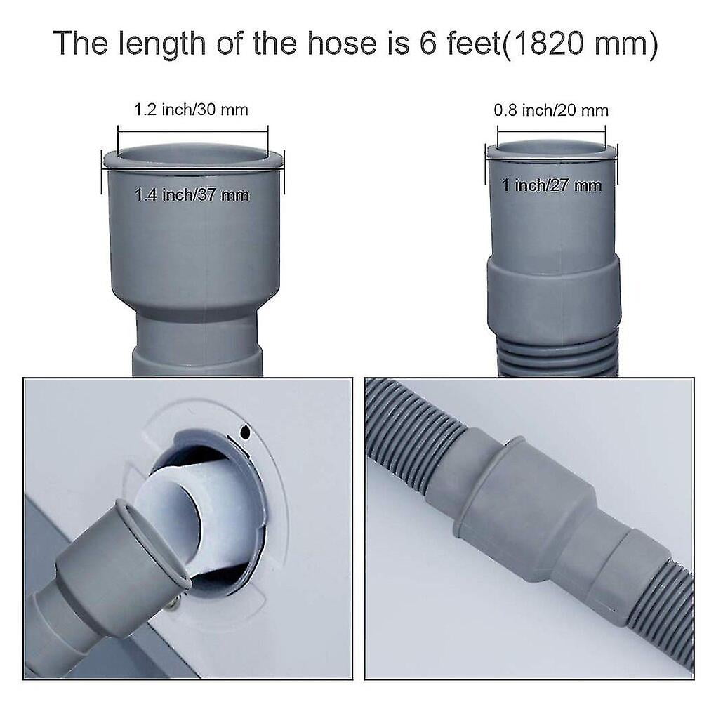 Dishwasher drainage hose Cleaning machine drainage hose Flexible PP ...