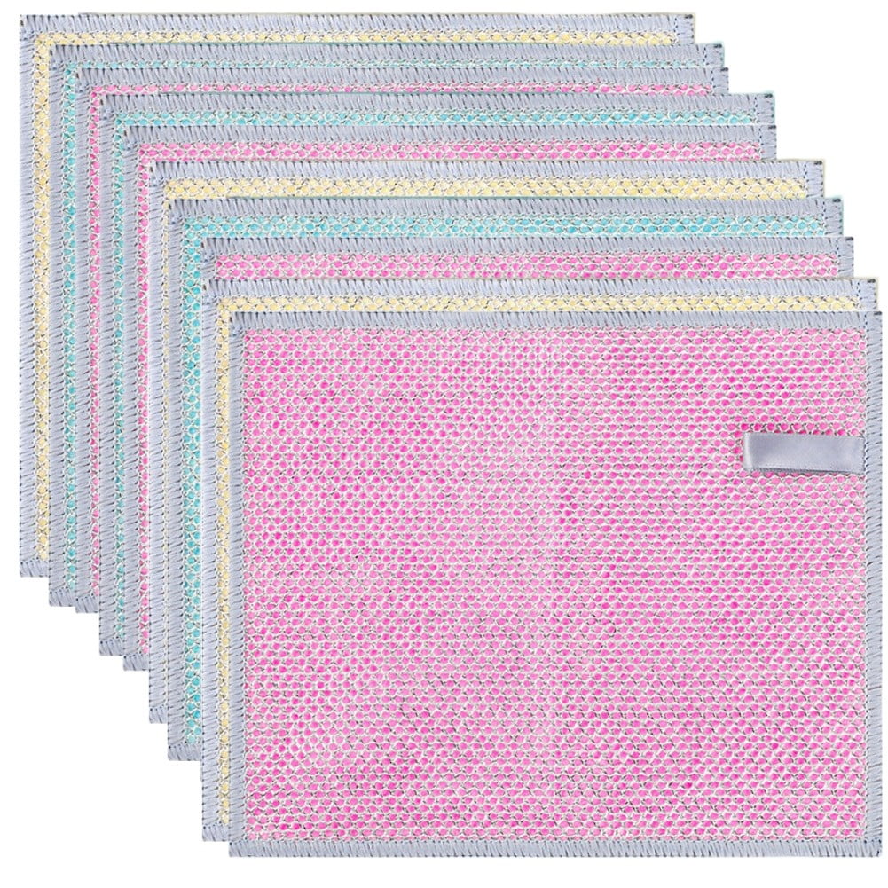 Dishwashing Rags Rag Kitchen Wire Dishwashing Rags 23x18cm Cleaning ...