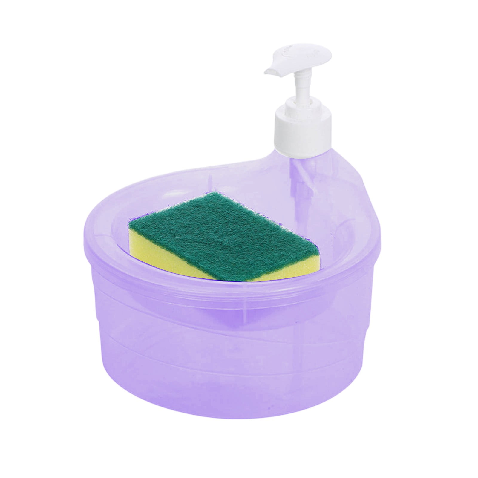 Dishwashing Soap Dispenser With Sponge Holder - Holder - 1000Ml Large ...