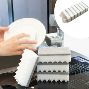 Magic Silicone Sponge Scrubber - 4pc BPA Free Dish Cleaning Brush ...