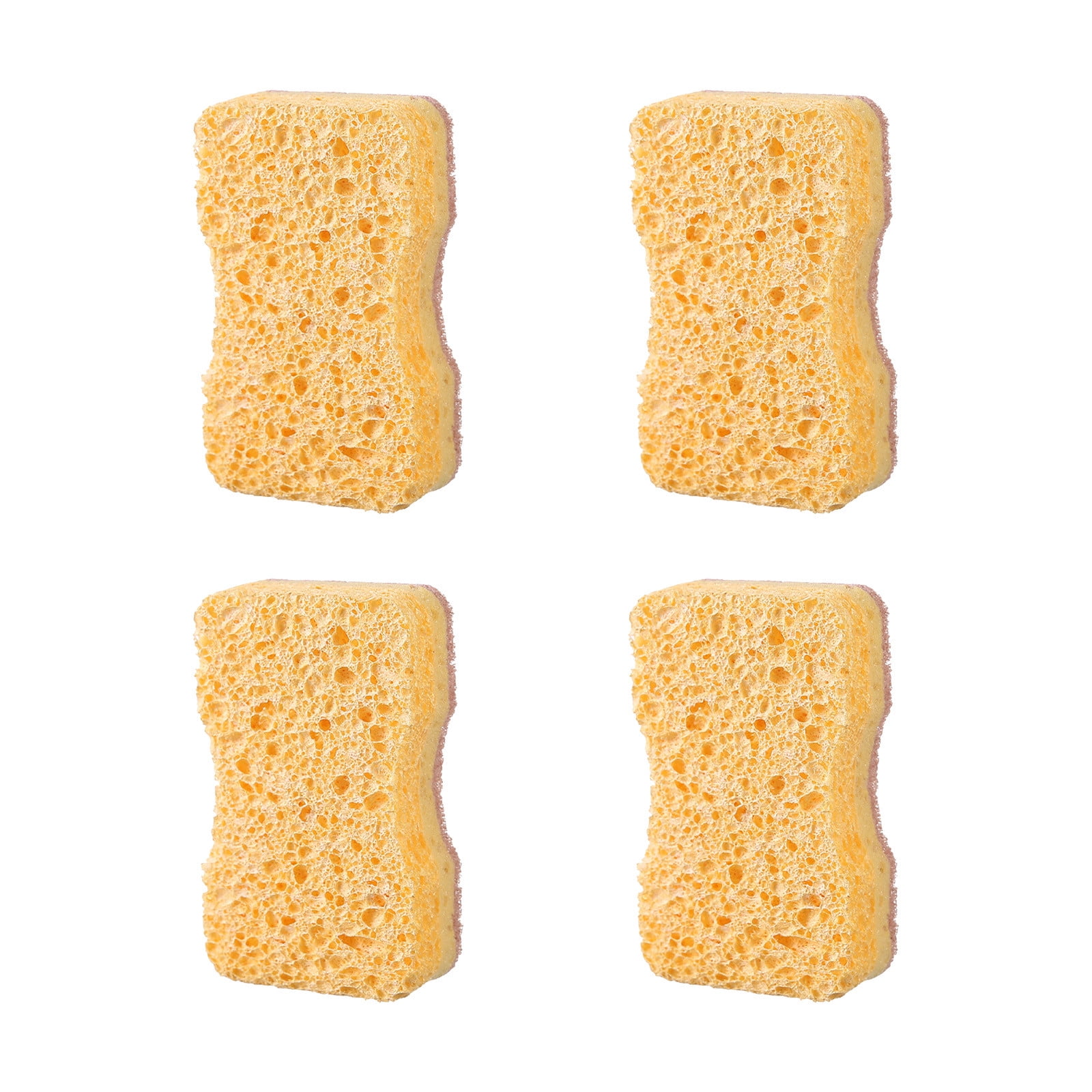 Dishwashing Sponge, Composite Scouring Pad, Double Sided, 3-Layer ...