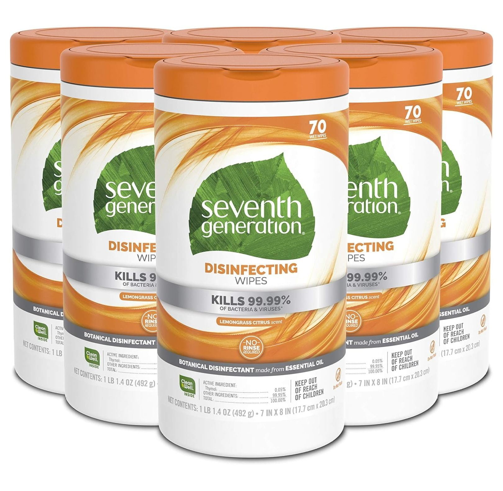 Disinfecting Multi Surface Wipes, Botanical Disinfectant, 70 Count ...