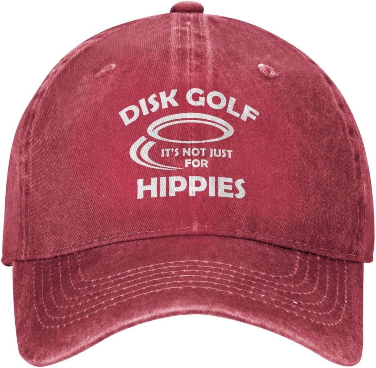 Disk Golf Its Not Just for Hippies Hats Funny Dad Hat Adjustable ...