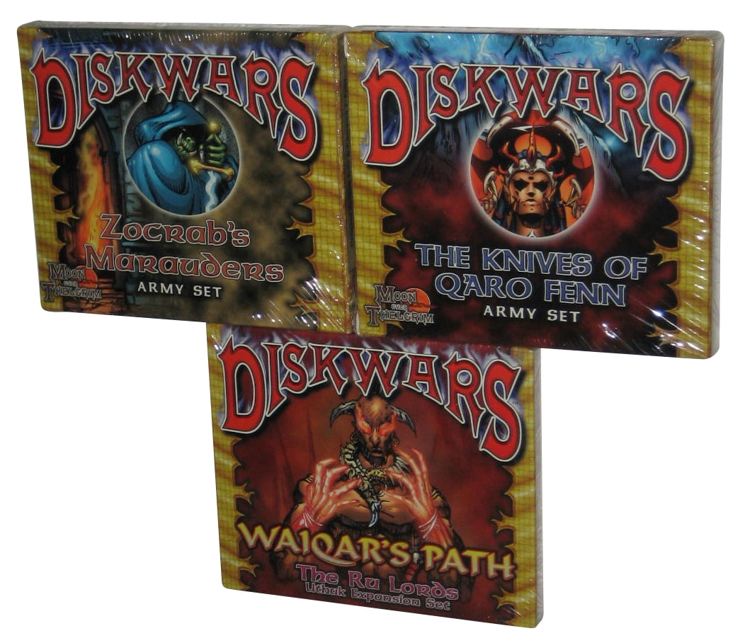 Disk Wars Revised (1999) Army Set Lot of 3 - (Zocrab's Marauders ...