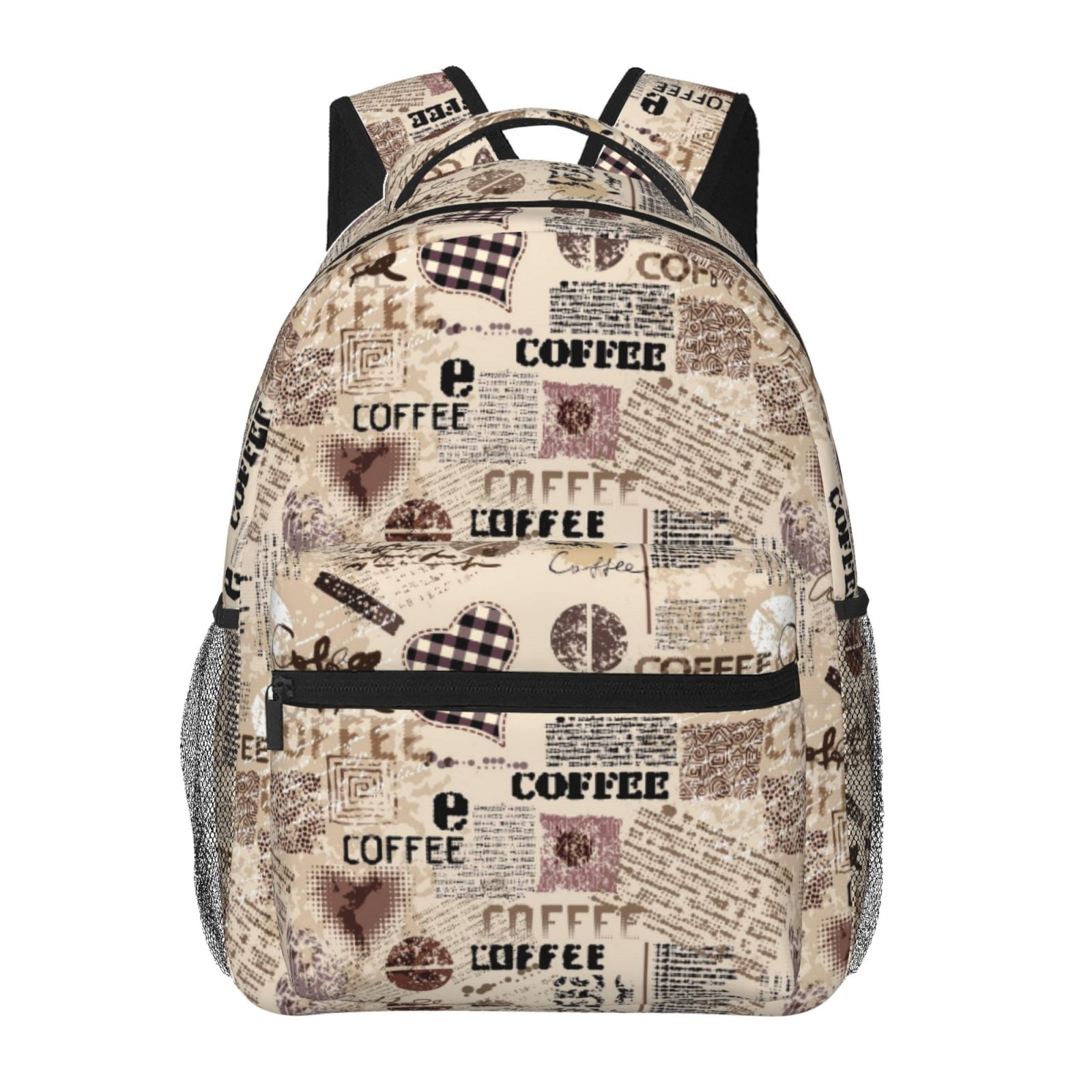 Disketp Abstract Coffee Backpack for Men and Women - Lightweight ...