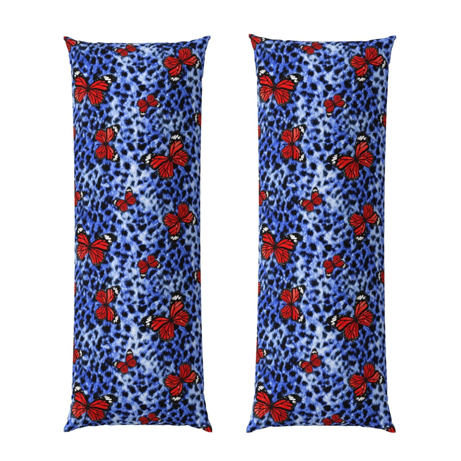 Disketp Abstract Colorful Butterflies Print Body Pillow Cover - Super ...