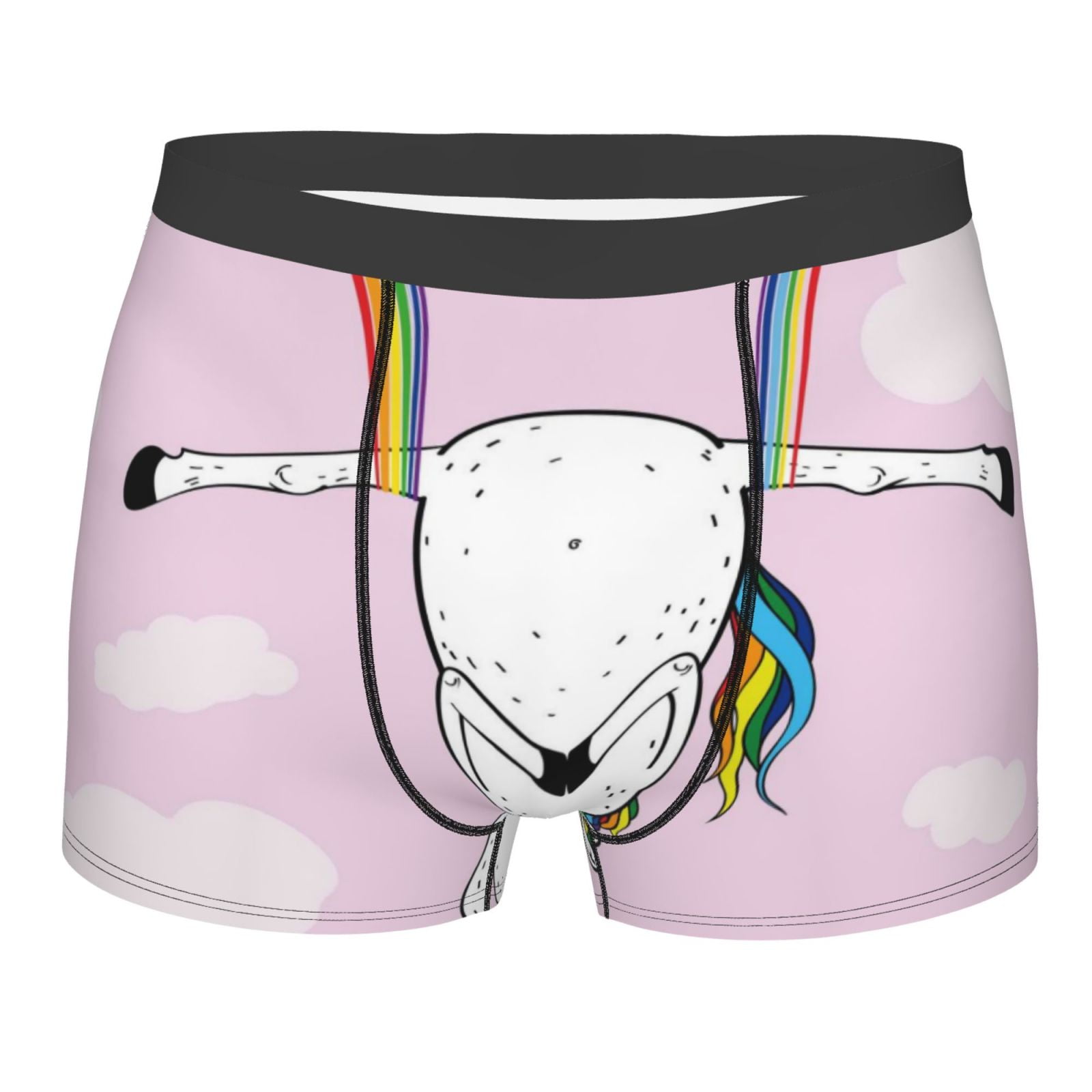 Disketp Aerial Yoga For Unicorn Men'S Boxer Briefs,Soft And Breathable ...