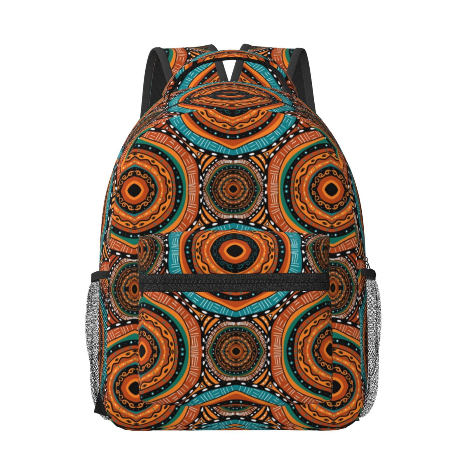 Disketp African Tribal Style Backpack - Comfortable Daypack with The ...