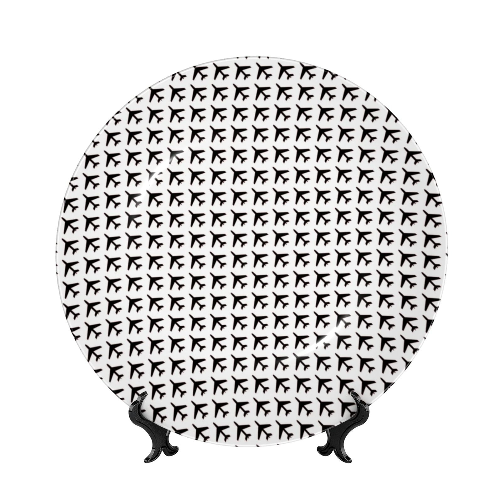 Disketp Airplane Ceramic Plate Dinner Plates Bone China Decorative ...