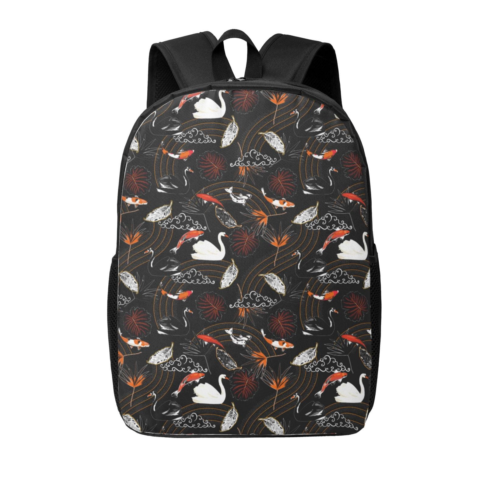 Disketp Animal Koi Fish School Backpack, Lightweight Basic Middle ...