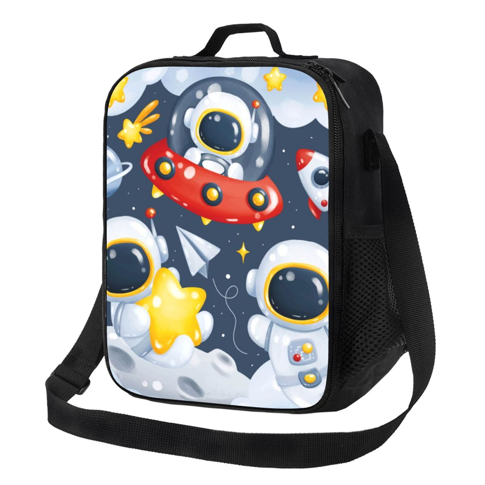 Disketp Astronaut And Space Insulated Lunch Bag Lunch Box - Lunch Bag ...