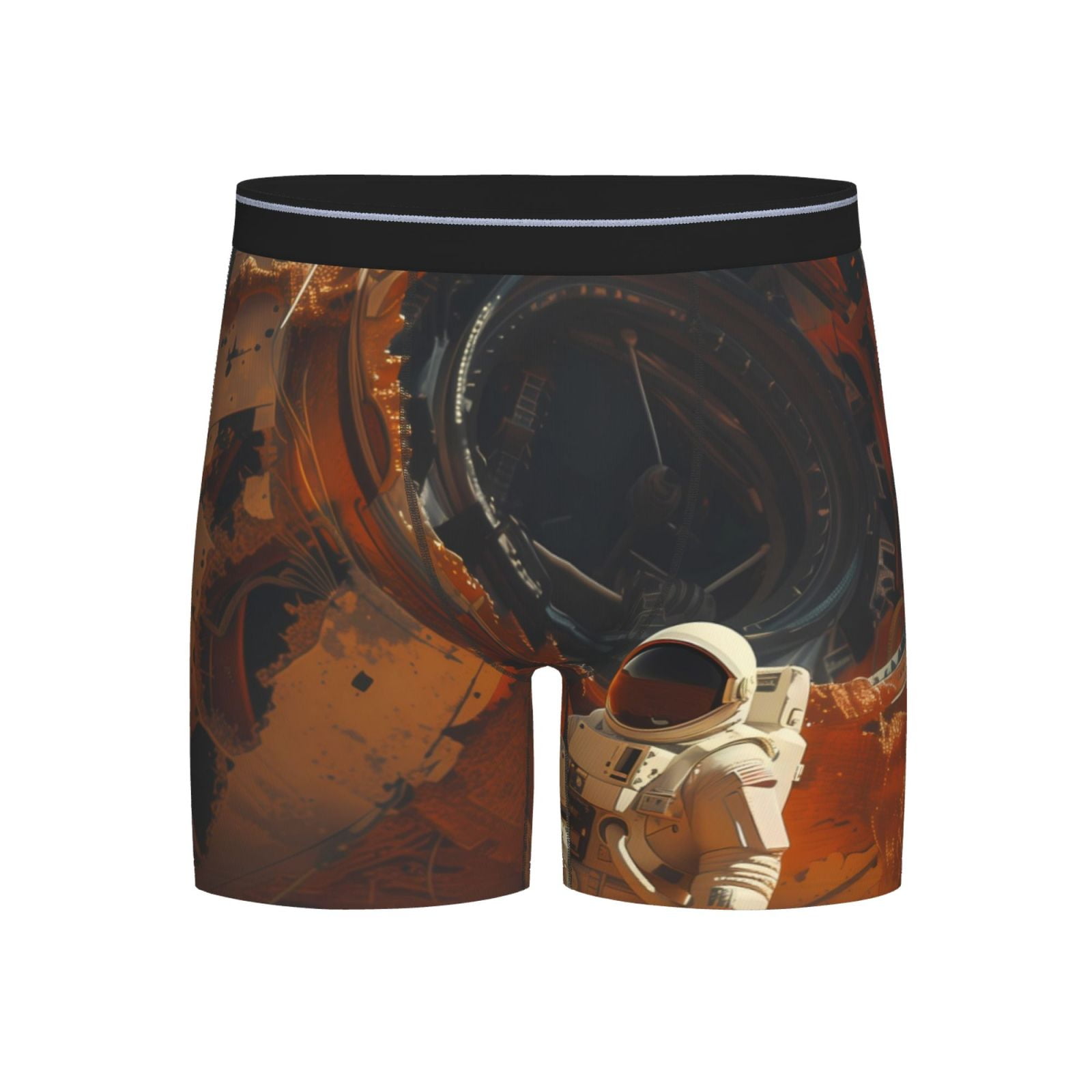 Disketp Astronaut Exploring Mars Men's Boxer Briefs Men’s Underwear ...