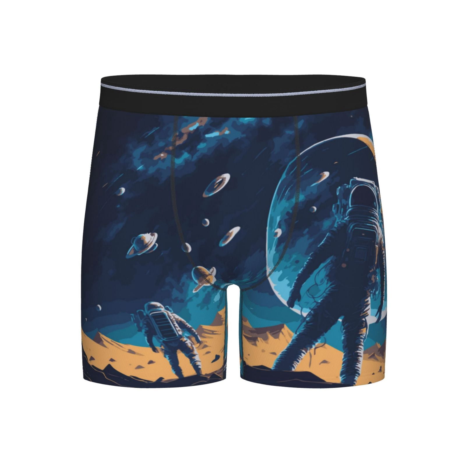 Disketp Astronaut In A Space Suit On The Planet Men's Boxer Briefs Men ...