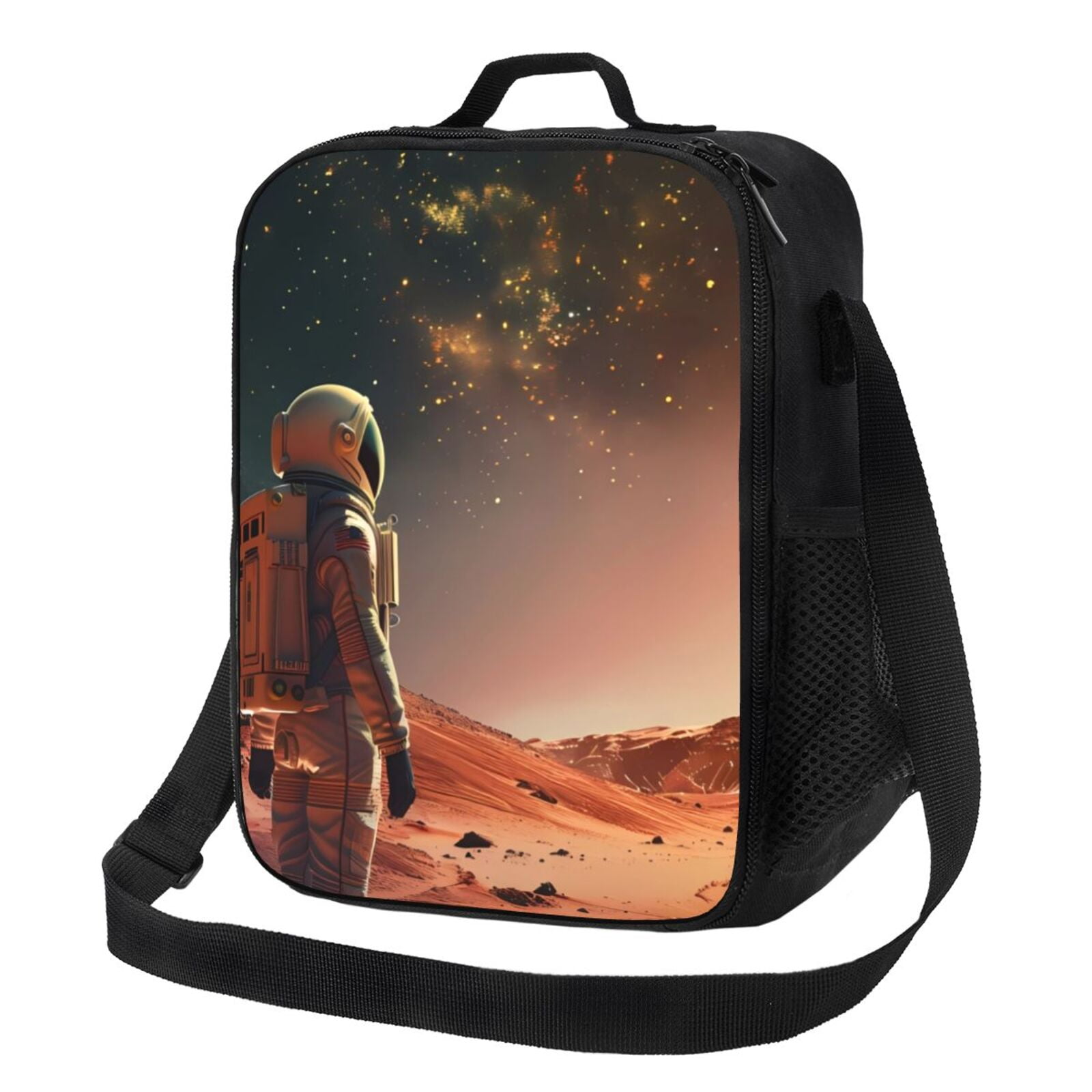 Disketp Astronaut On Mars A Insulated Lunch Bag Lunch Box - Lunch Bag ...