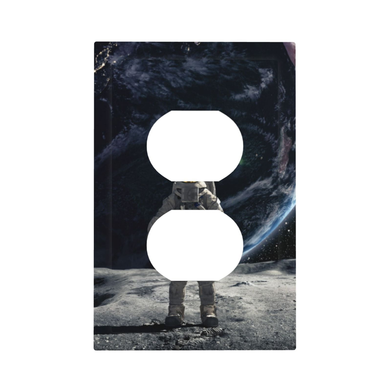 Disketp Astronaut Standing In The Moon Decorative Light Switch or ...