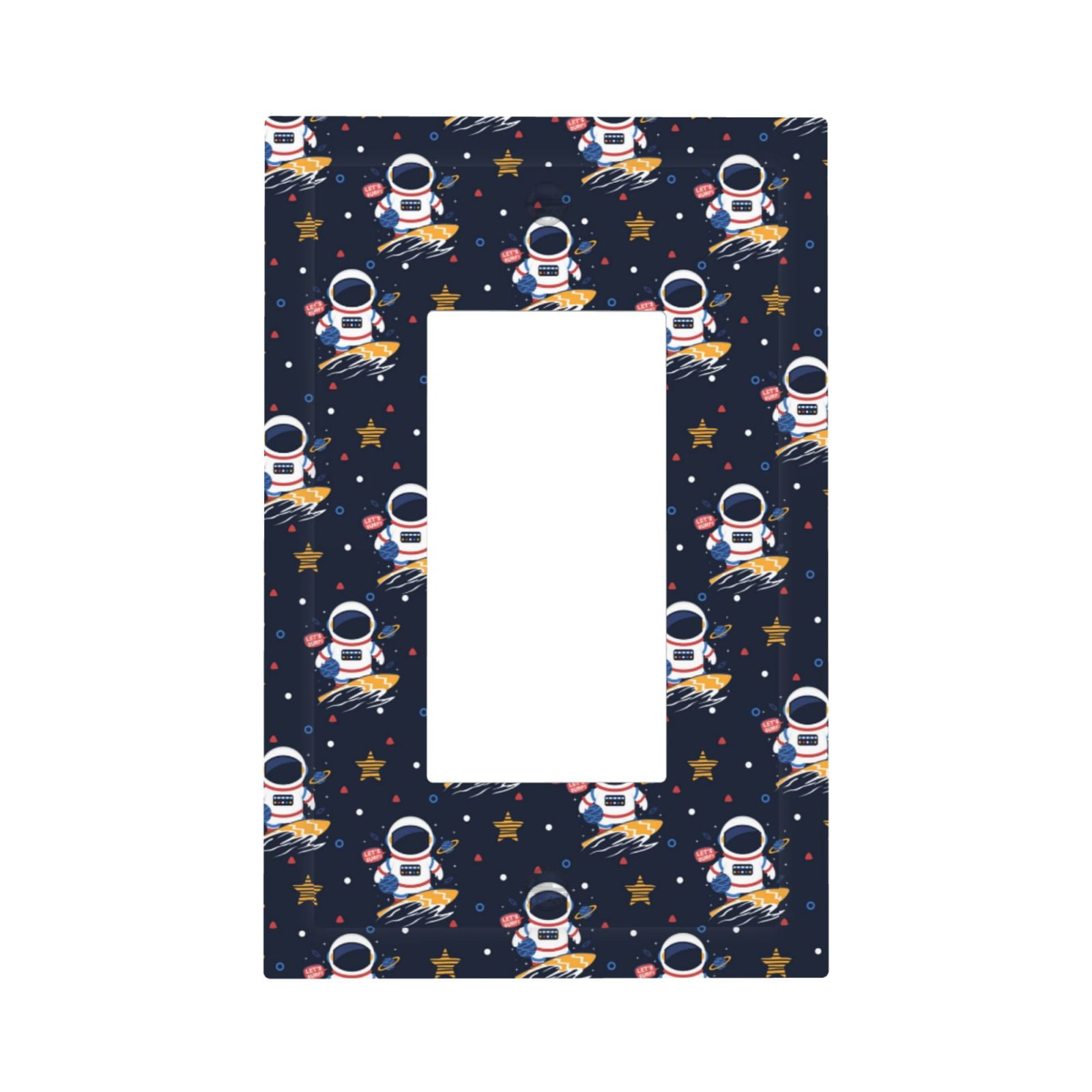 Disketp Astronaut Surfing Decorative Light Switch or Outlet Wall Plate ...