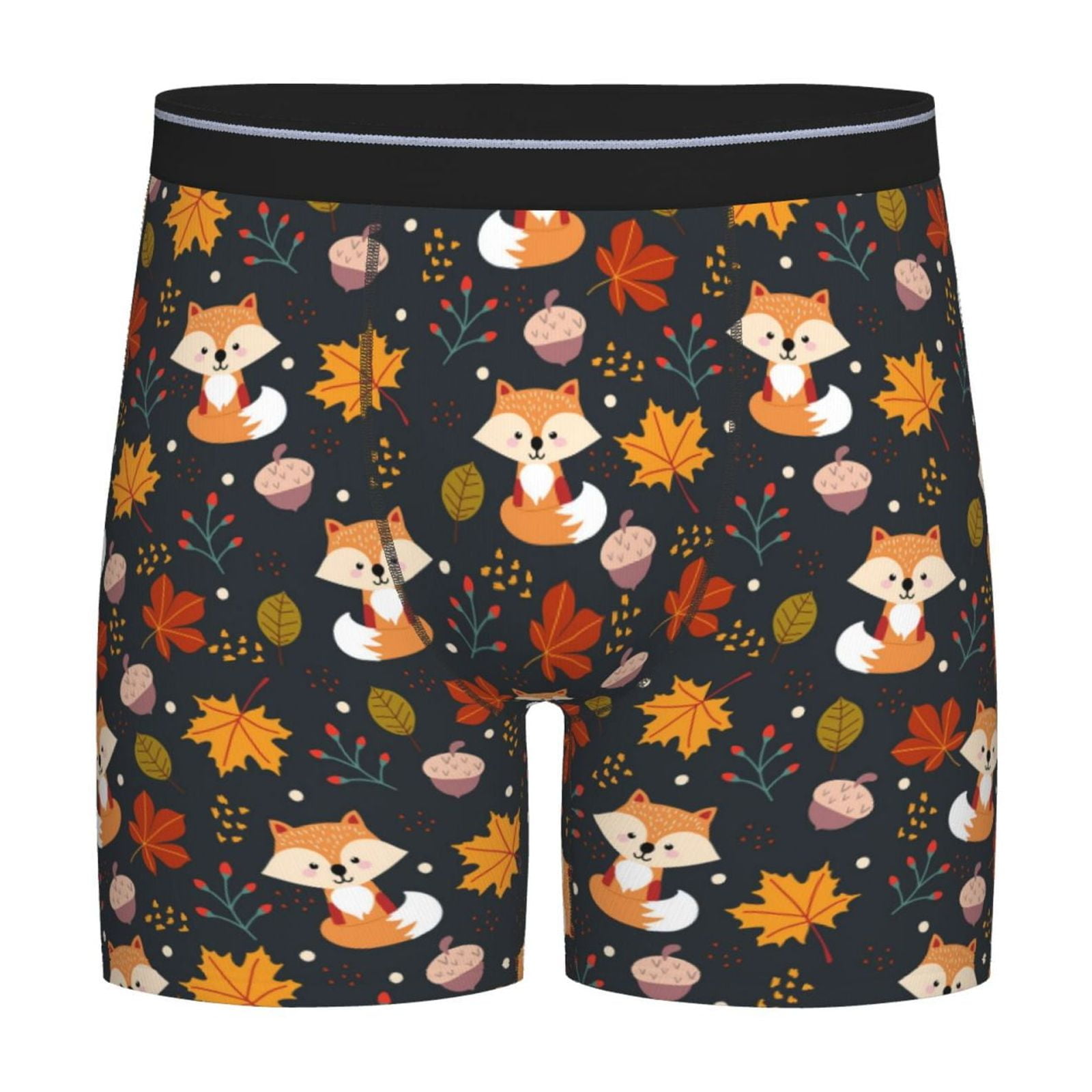 Disketp Autumn Fox Men's Boxer Briefs Men’s Underwear Boxer Briefs for ...