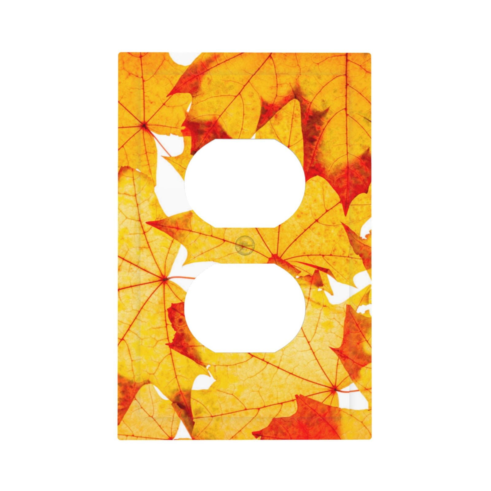 Disketp Autumn Maple Leaves Decorative Light Switch or Outlet Wall ...